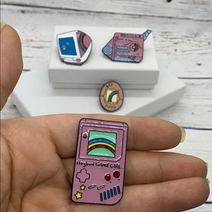 Jewelry | Tech Old School Enamel Pin | Poshmark